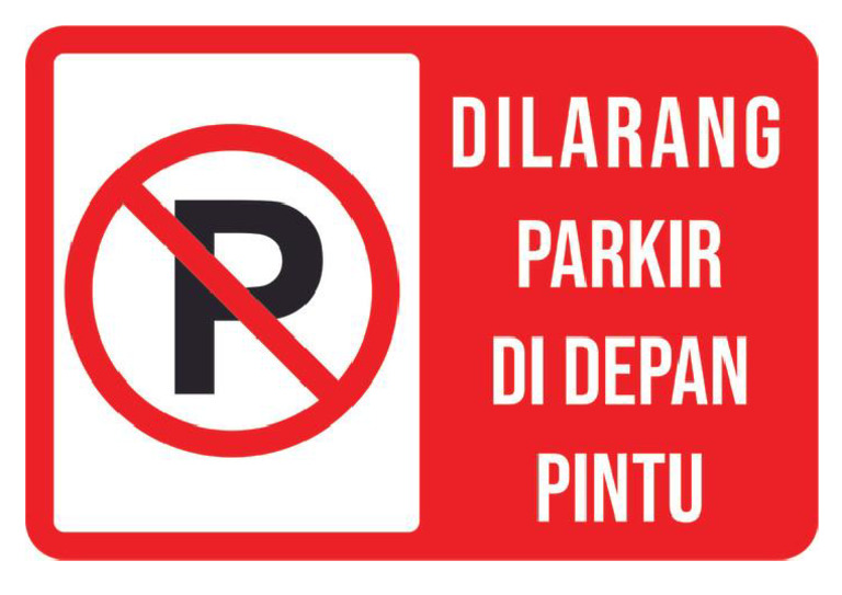 Dilarang Parkir | PDF