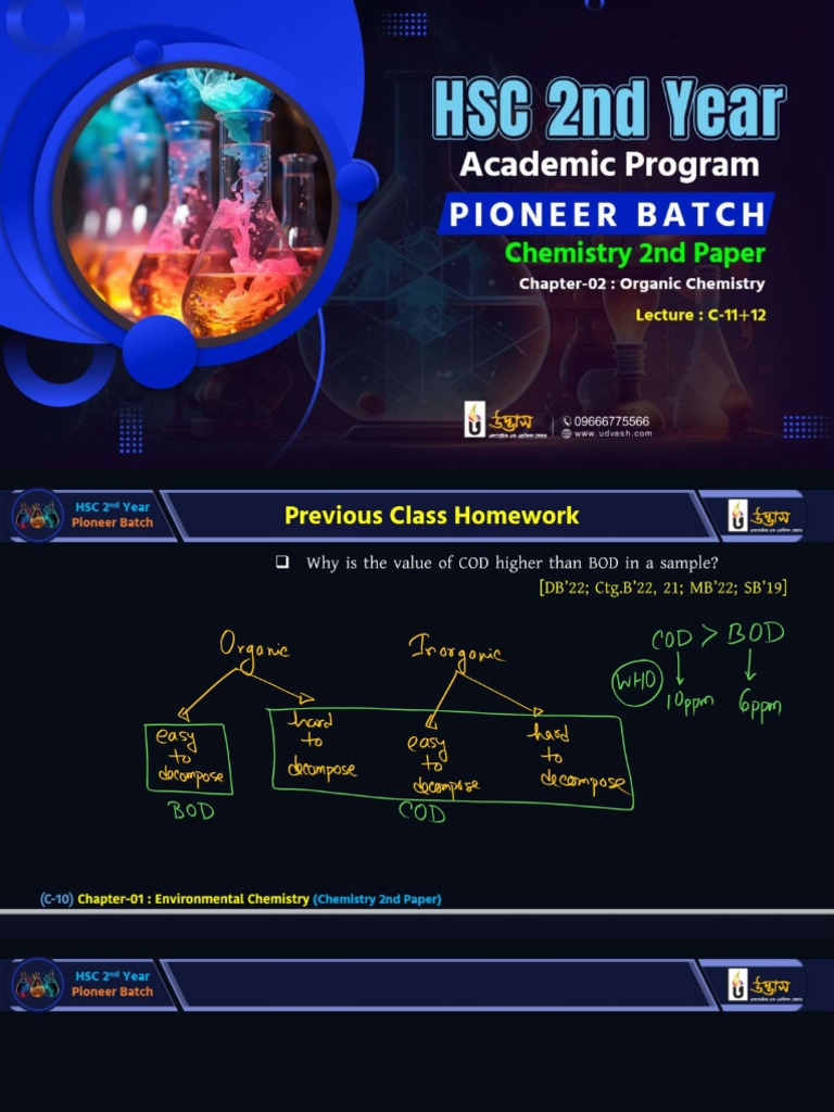 Chem 2nd Paper Chap 02 Lec (11,12) Udv | PDF