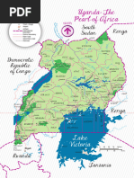 Uganda Districts Overview Map | PDF
