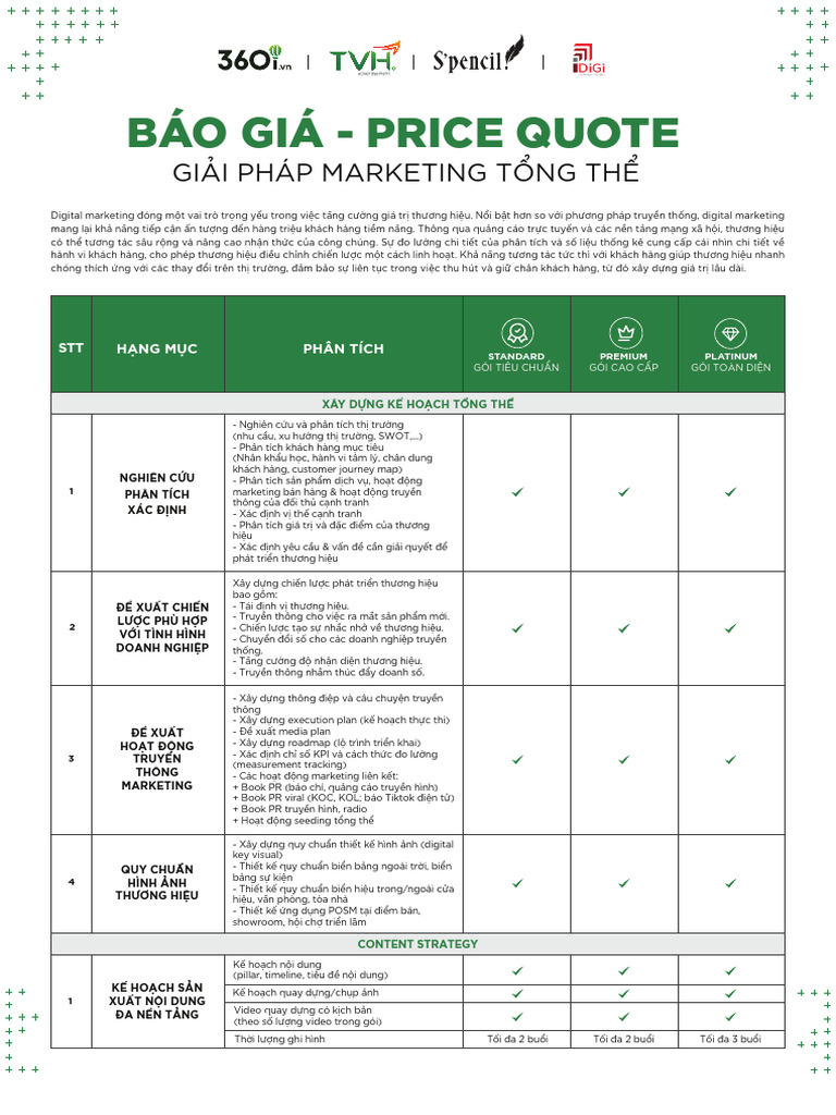 Báo Giá - Price Quote | PDF