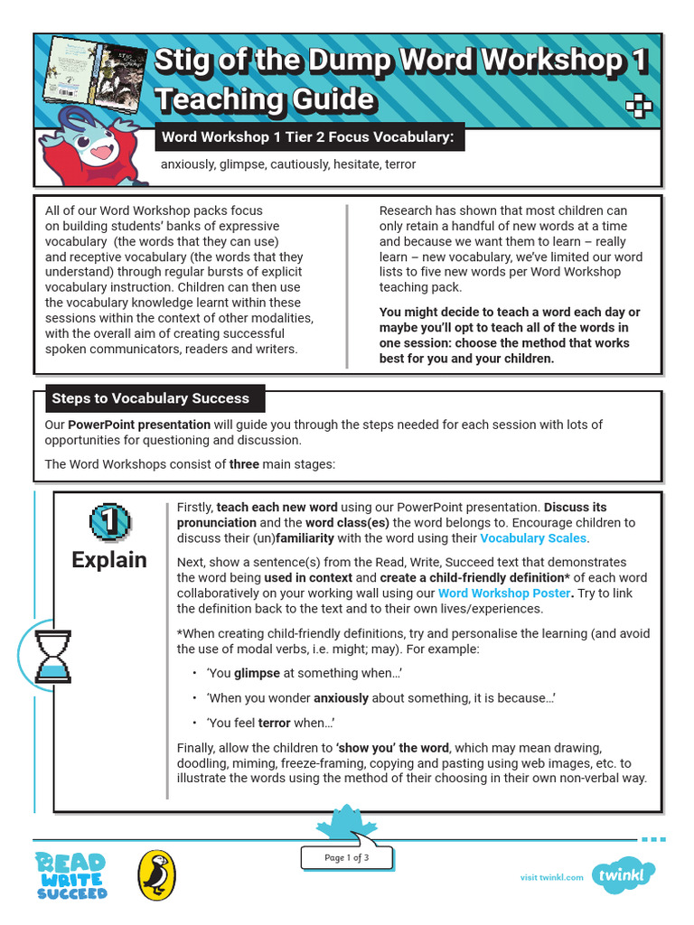 Teaching Guide | PDF | Vocabulary | Linguistics