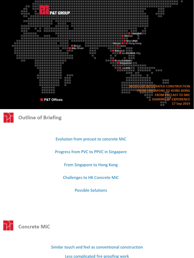 20190917 P&T_Modular Integrated Construction From Singapore to Hong ...