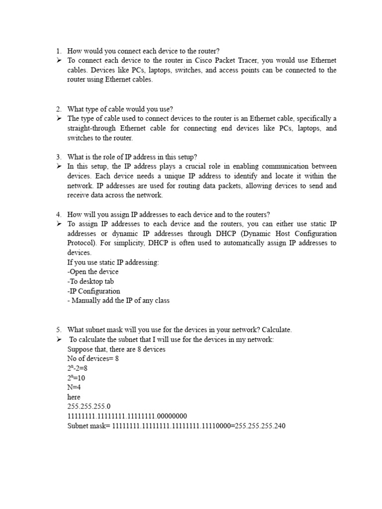 OSCN LAB Exam Question | PDF | Ip Address | Router (Computing)