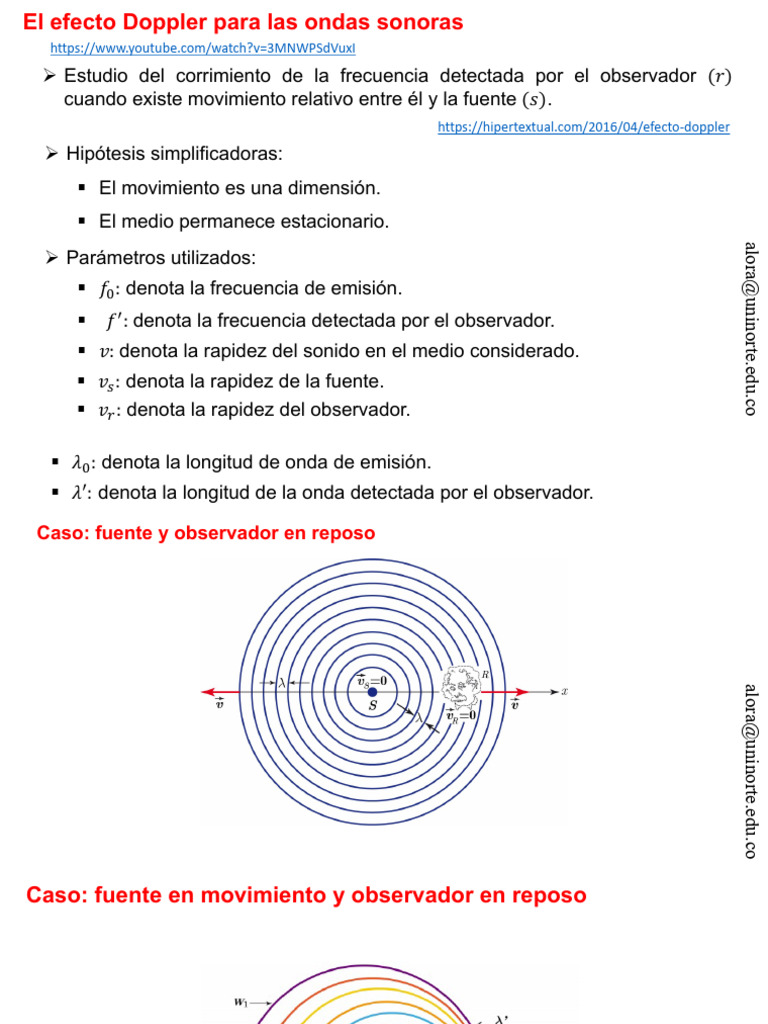 El - Efecto - Doppler | PDF | Efecto Doppler | Frecuencia