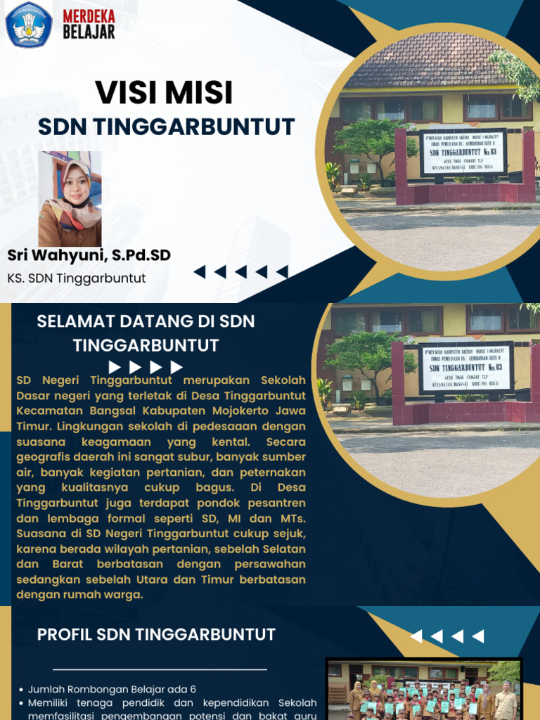 Visi Misi Sekolah | PDF | Karier & Perkembangan | Ilmu Sosial