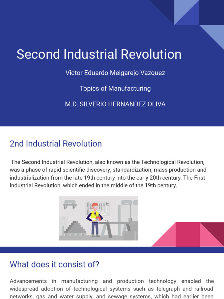 Overview of the Second Industrial Revolution | PDF | Rail Transport ...
