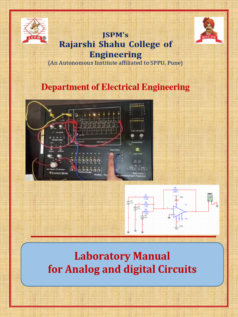 ADC Lab Manual Ver 2 | PDF | Operational Amplifier | Amplifier