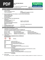 Dr. Beckmann Carpet Stain Remover SDS | PDF | Occupational Safety And ...