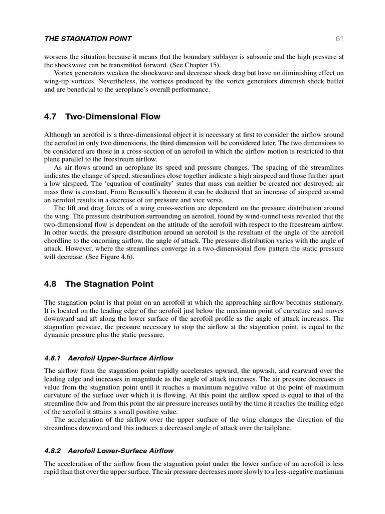 STAGNATION POINT | Download Free PDF | Airfoil | Vortices