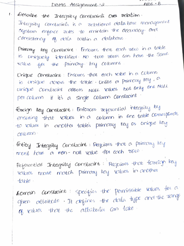 Dbms 2 | PDF | Databases