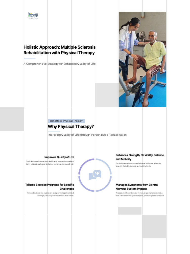 Holistic Approach Multiple Sclerosis Rehabilitation Senior Care With ...