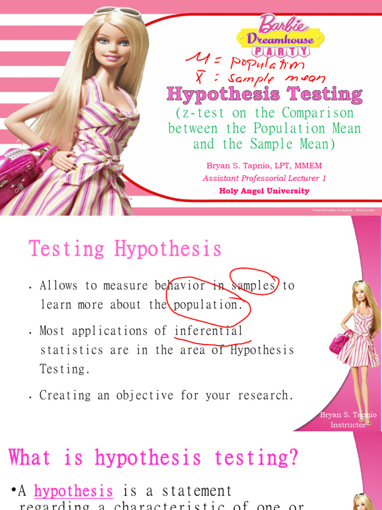 Understanding Hypothesis Testing Basics Pdf Hypothesis 2744