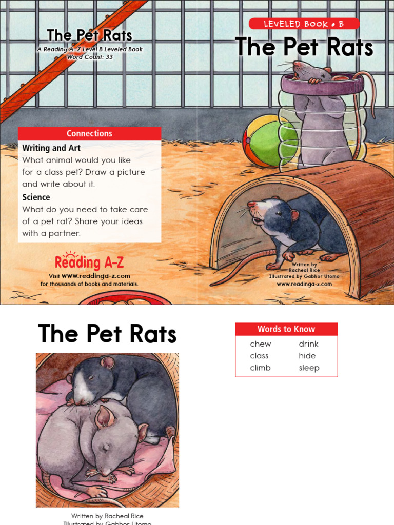 RAZ-B 002 The Pet Rats | PDF | Languages | Foreign Language Studies