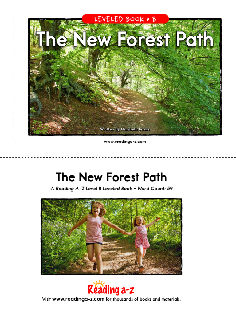 RAZ-B 014 The New Forest Path | PDF | Linguistic Morphology | Languages