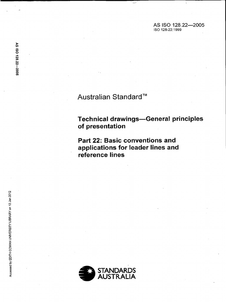 Iso 128-22 | PDF