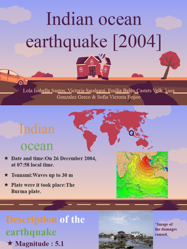 Indian Ocean Earthquake | PDF | Earthquakes | Tsunami