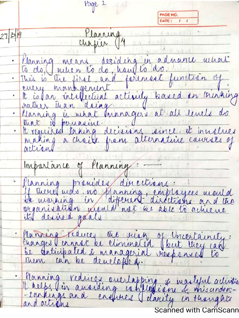 Planning BST Chap 4 | PDF