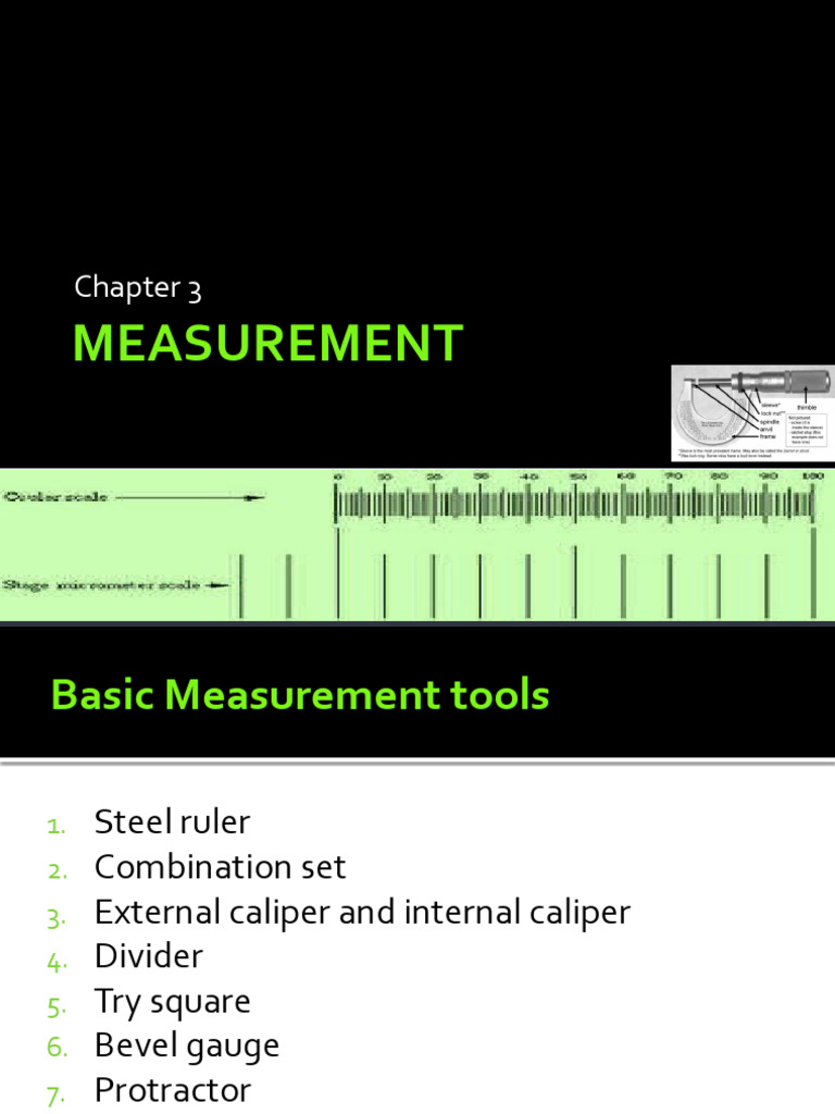 1.0 Measurement | PDF