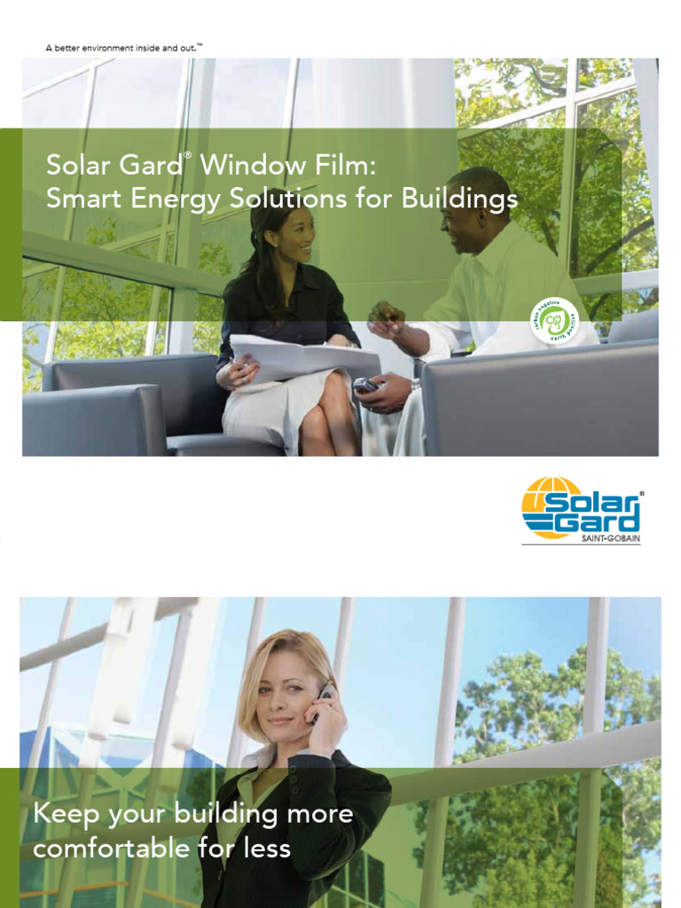 Solar Gard Energy Brochure PDF | PDF | Carbon Footprint | Efficient ...