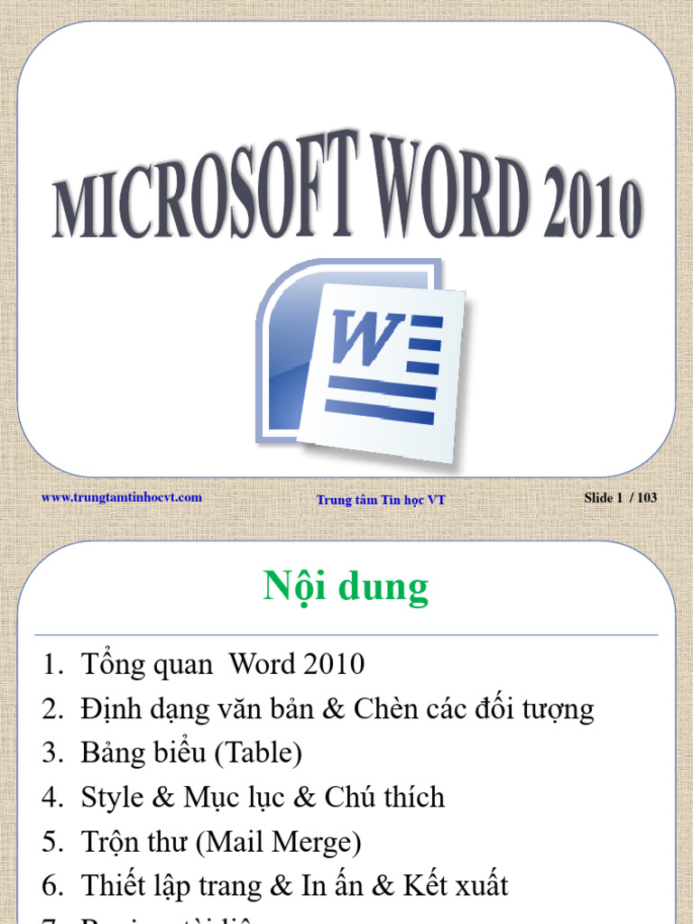VT Slide Word | PDF