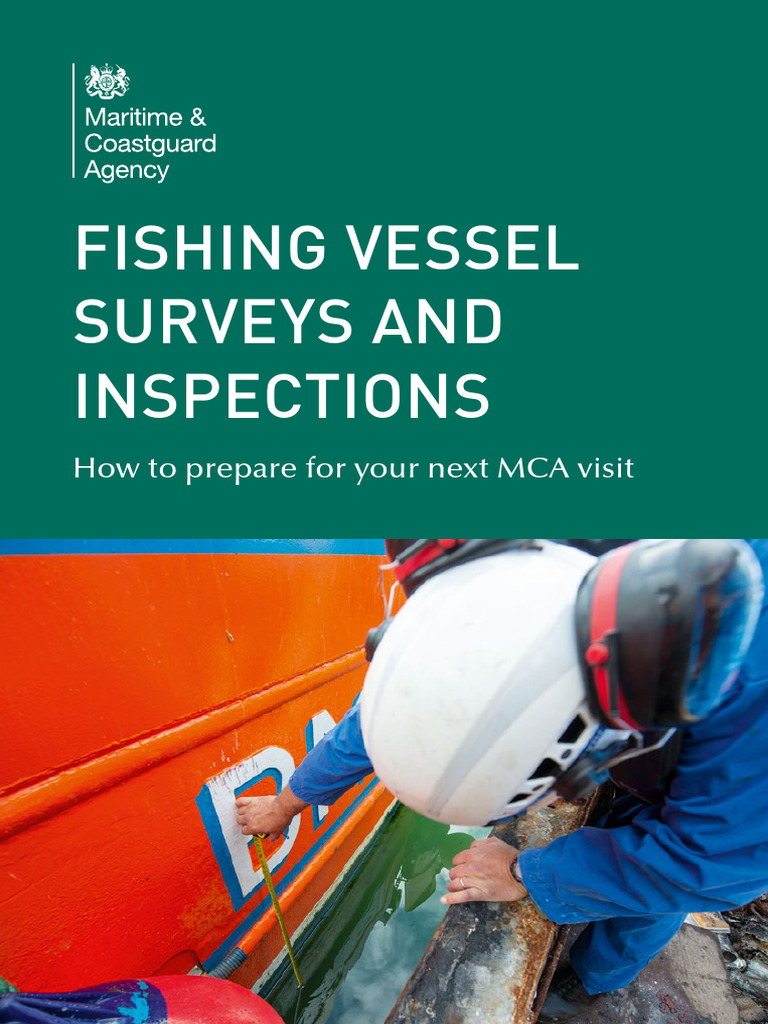 MCA Fishing Vessel Inspection Guide | PDF | Firefighting | Fires