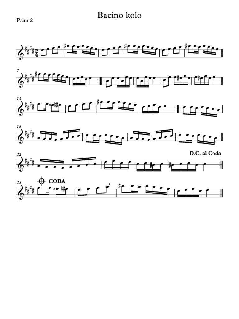 Bacino Kolo - Prim 2 | PDF