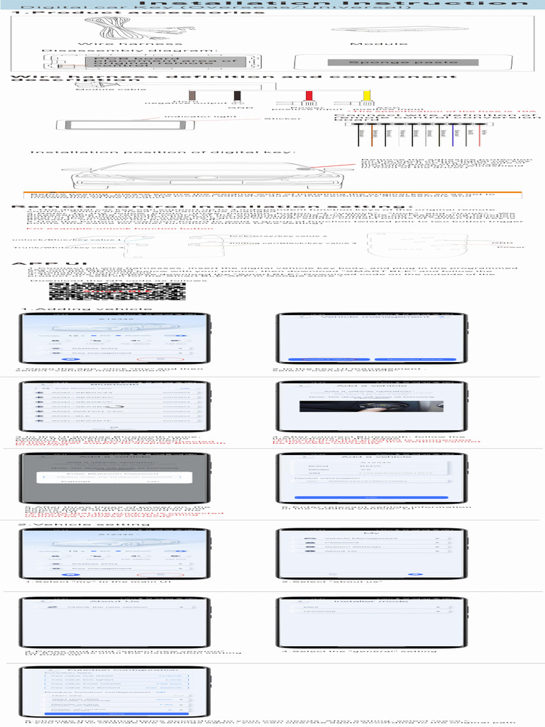 Digital Car Key Installation 2 | PDF