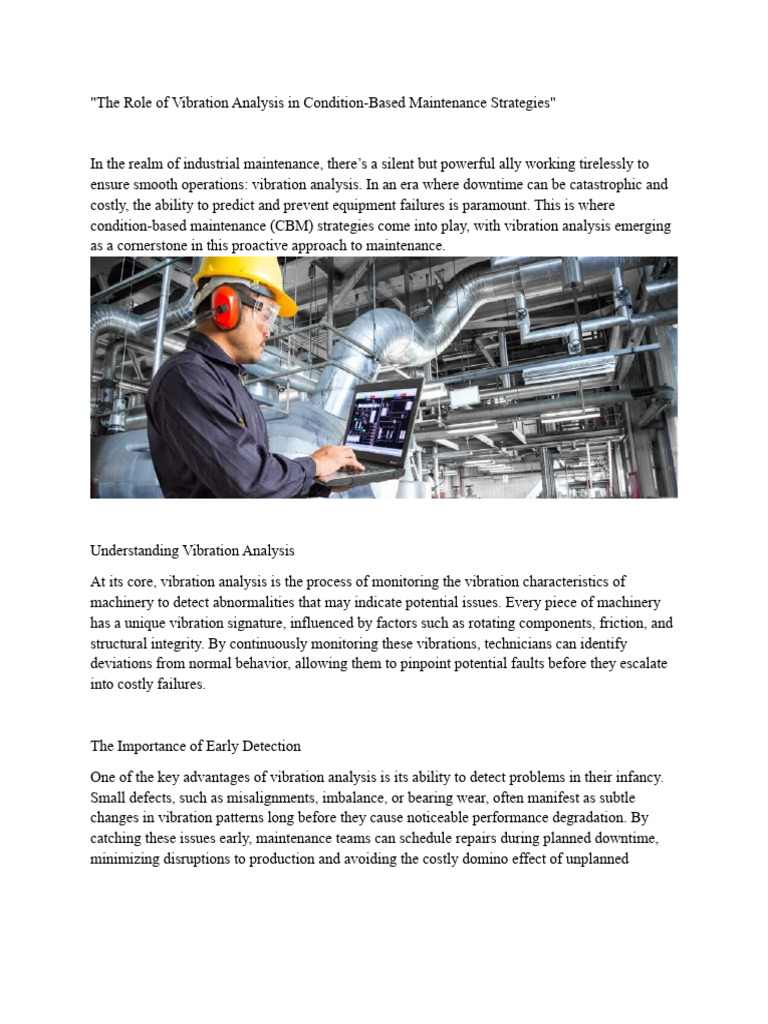 Vibration Analysis Blog5 | PDF | Systems Engineering