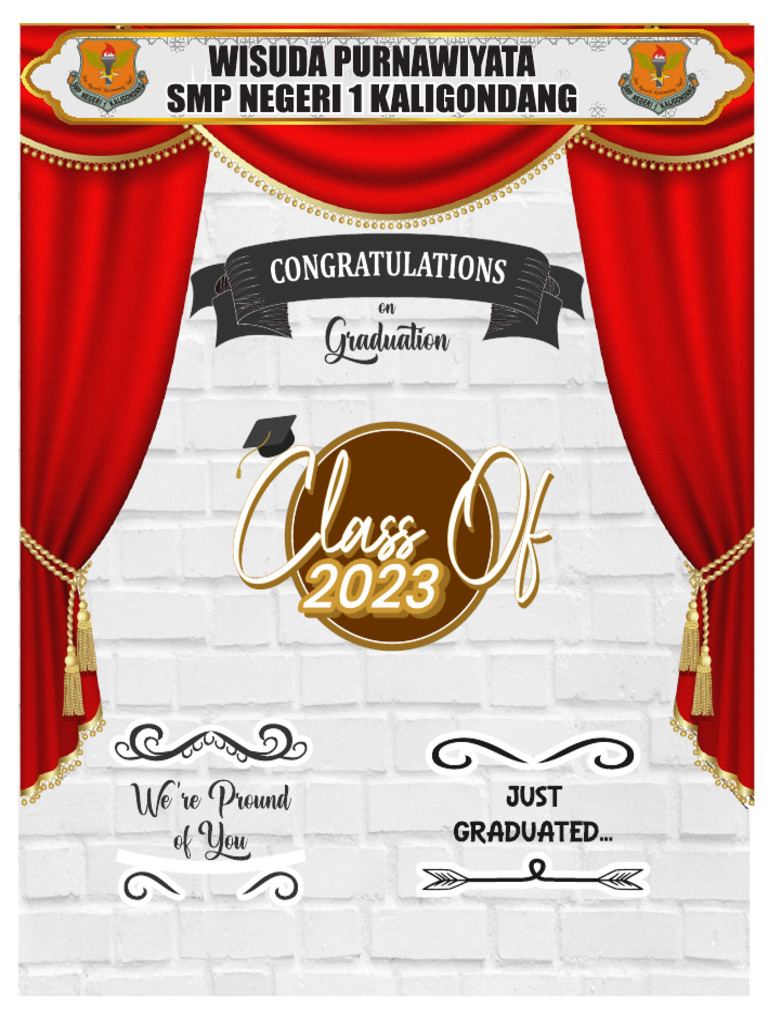 Backdrop PhotoBooth Wisuda | PDF