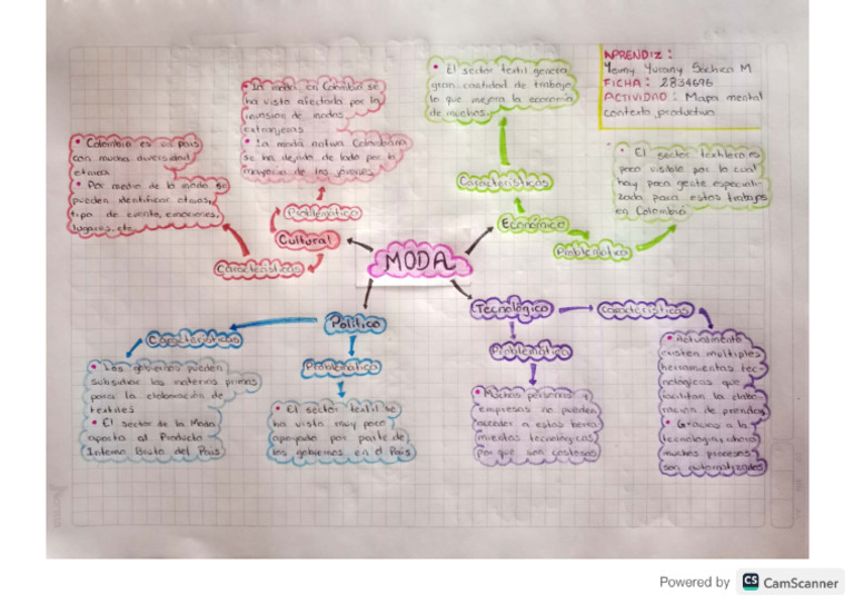 mapa mental contexto productivo | PDF