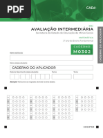 prova caed 2025 2 ano aplicador matematica M0208_APLIC | PDF