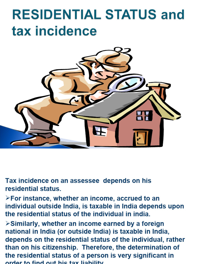 Residential Status | PDF | Income | Taxes