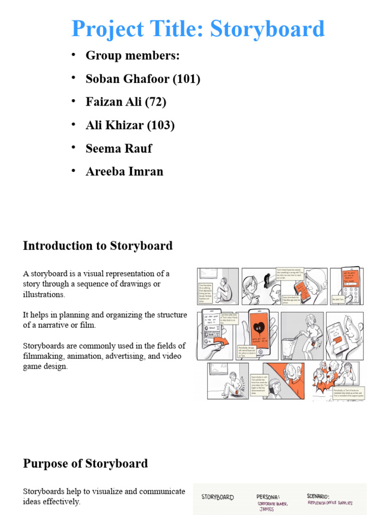 Storyboard | PDF | Computing