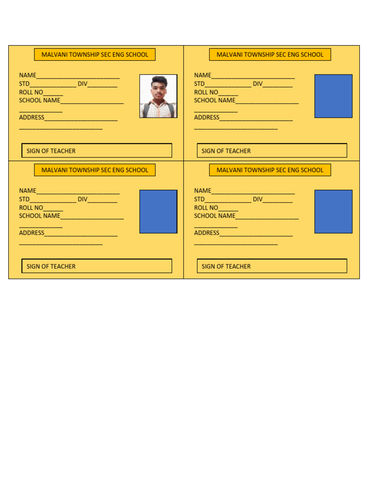 Shivam Id Cards | PDF | Career & Growth | Business