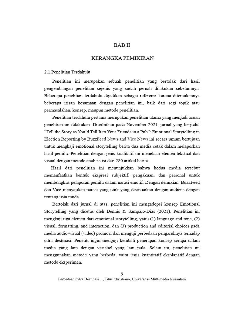 Skripsi Variabel | PDF