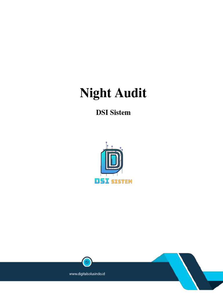 Proses Night Audit di DSI Sistem | PDF | Pengelolaan Keuangan & Uang