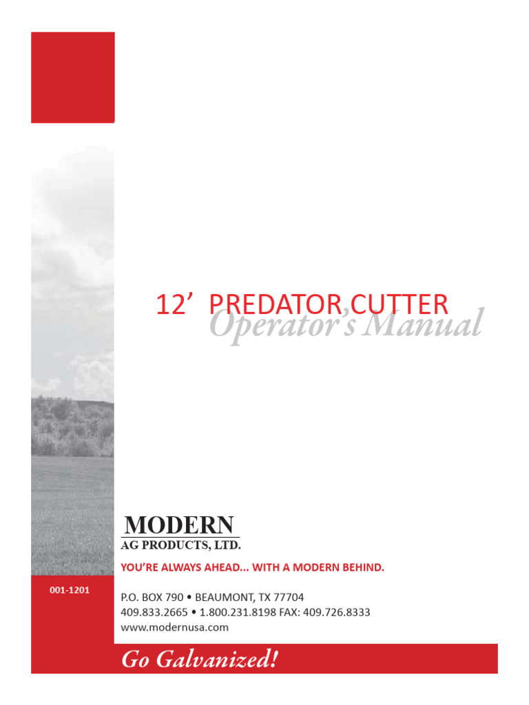 Pred Cutter 60 | PDF