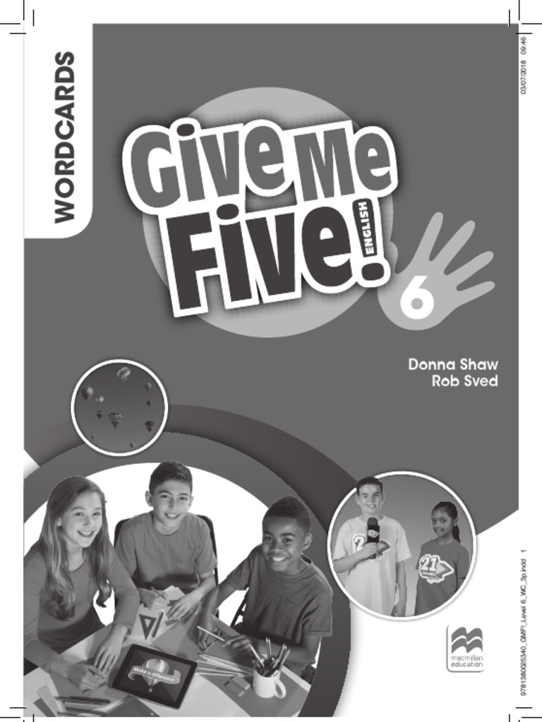 Give Me Five 6 Word Cards | PDF