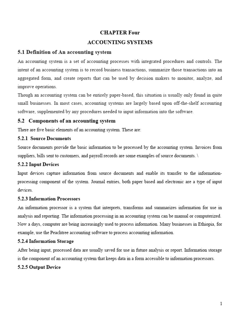 Accounting Chapter Four Summarize | PDF | Debits And Credits ...