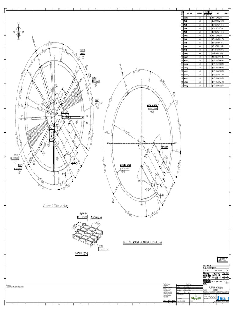 5142 - 005 - DW - 1842 - 03 - R1 - Platform Detail 1of2 AsB | PDF