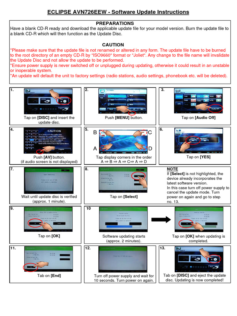 Avn726eew Update en | PDF | Operating System Families | System Software