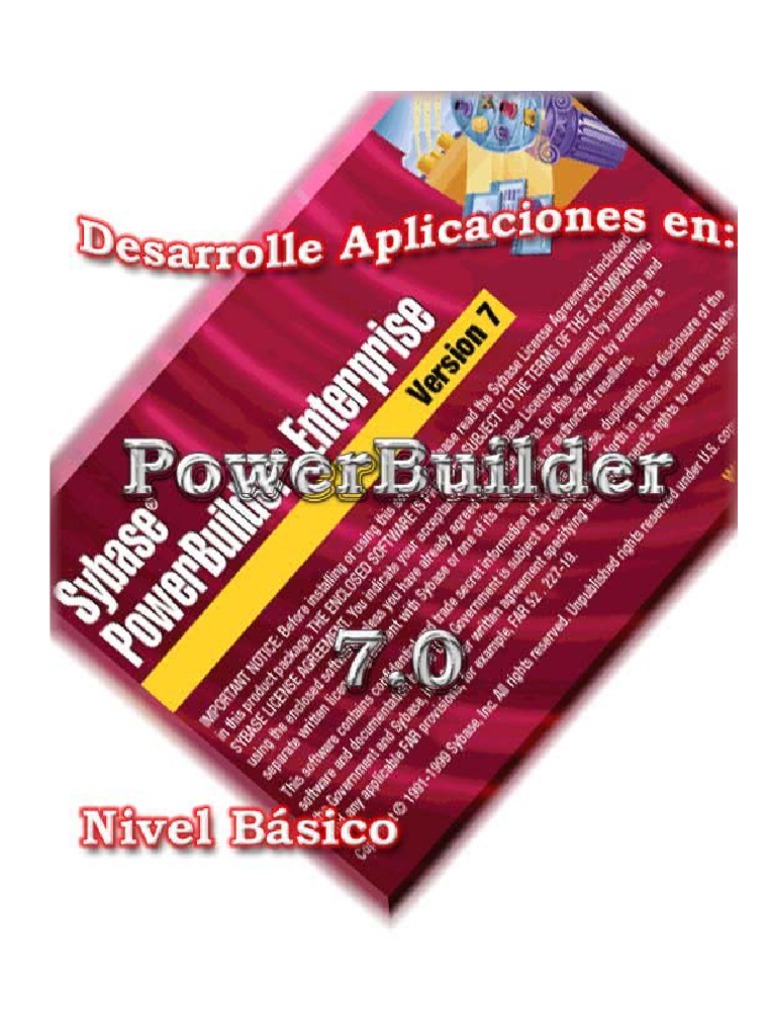 Introducción a PowerBuilder 7.0 | PDF | Ventana (informática) | Flujo de control