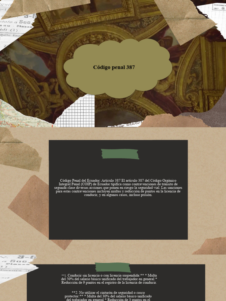 Articulo 387 | PDF | Licencia de conducir