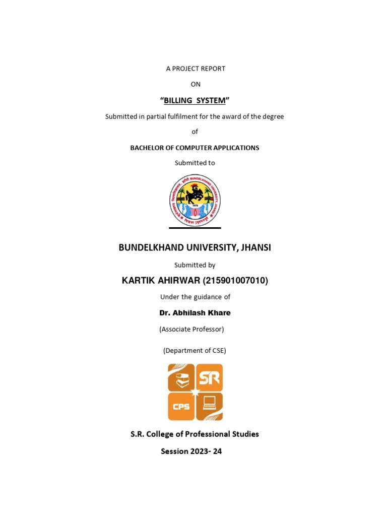 Basic Document of Minor Project Suyash Final (1) | PDF