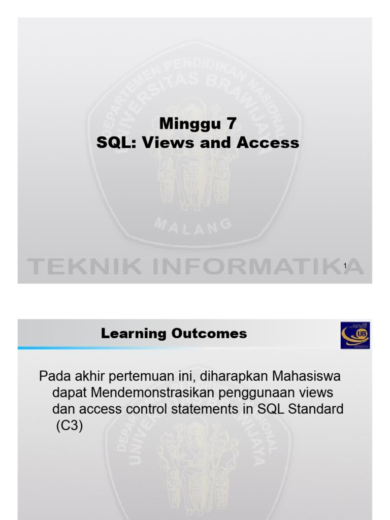 SQL View | PDF | Database Transaction | Sql SQL View | PDF | Database Transaction | Sql