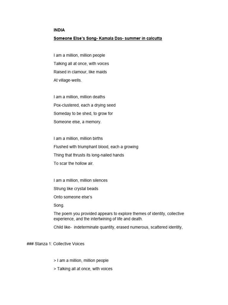 Post Colonial Poetry Seminar Sem | PDF | Moses