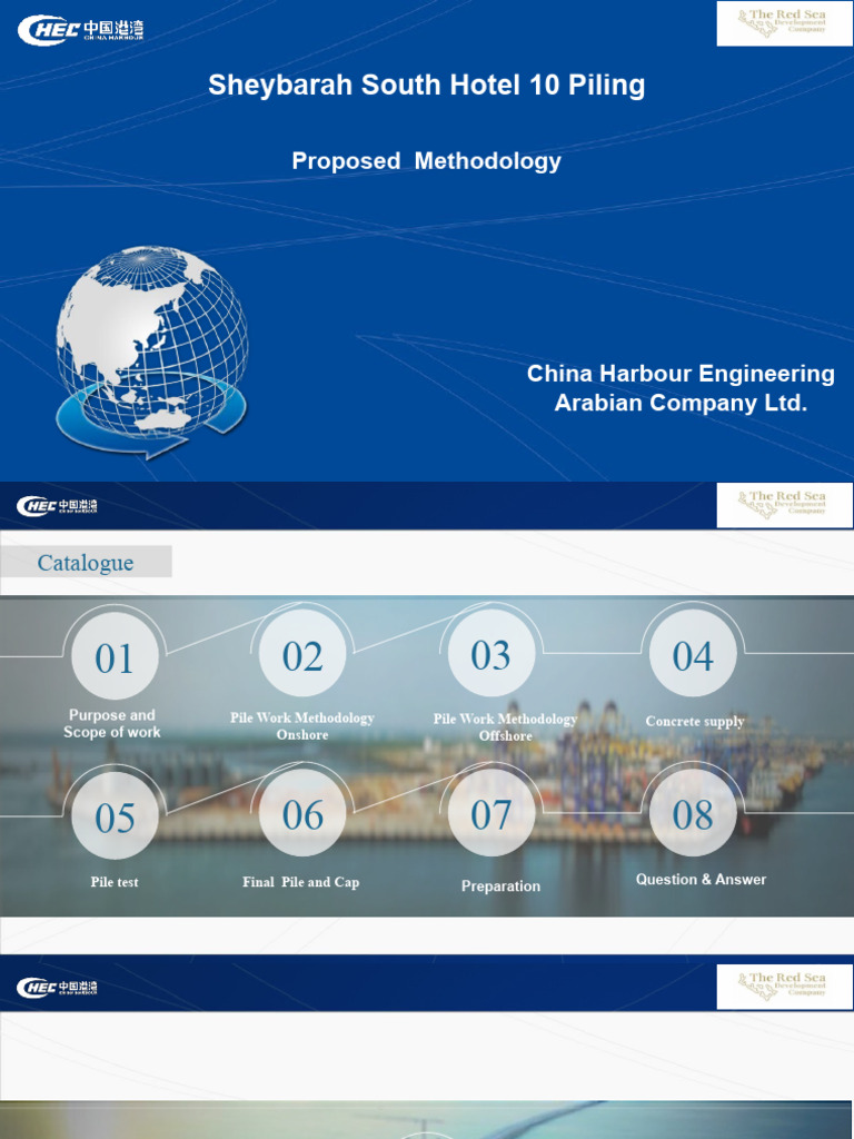 Sheybarah South Hotel 10 Piling - Presentation 1004 | PDF | Deep ...