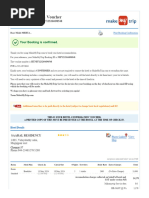 Hotel Booking Voucher Template | PDF