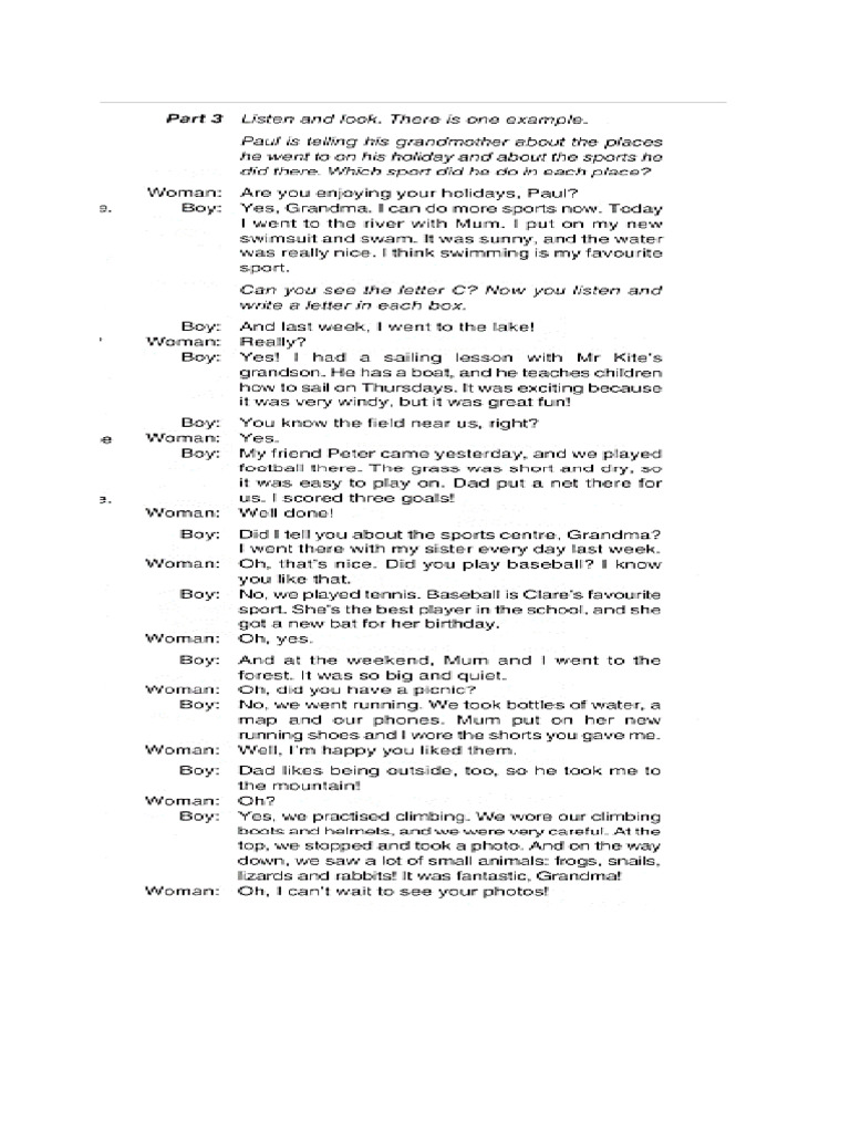 Practice Listening Part 3-U4-28.05.24 | PDF