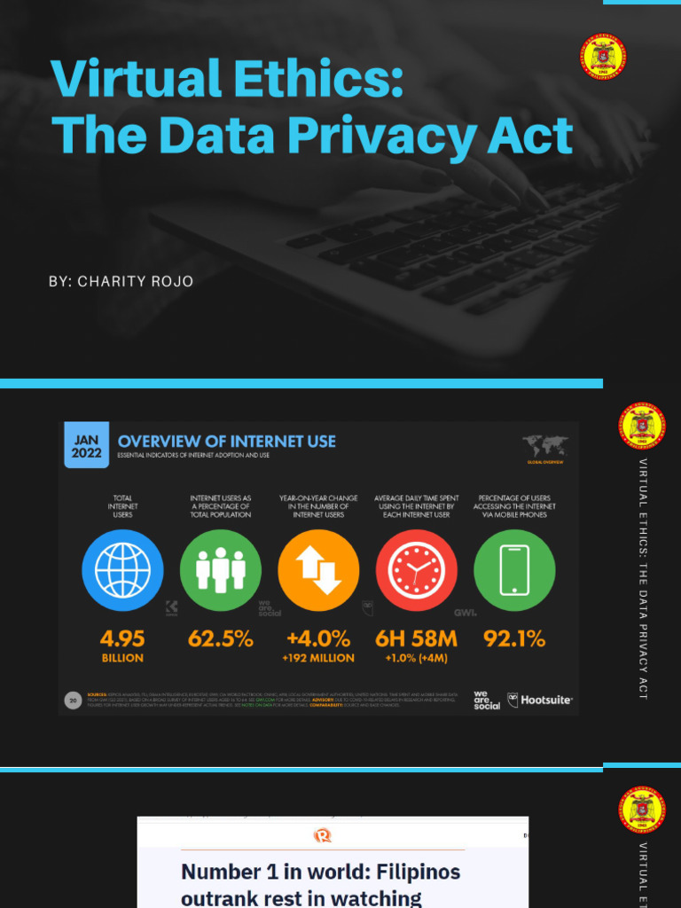 Virtual Ethics The Data Privacy Act | PDF | Phishing | Password